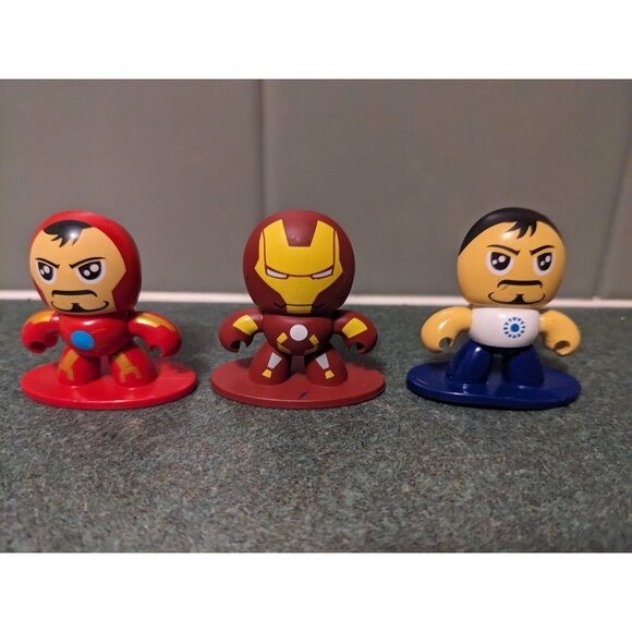 Marvel | Toys | Marvel Micro Mugg Figures Iron Man Tony Stark 5 In Lot ...